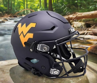 WVU Helmets - 7 Mountaineers Models by Riddell